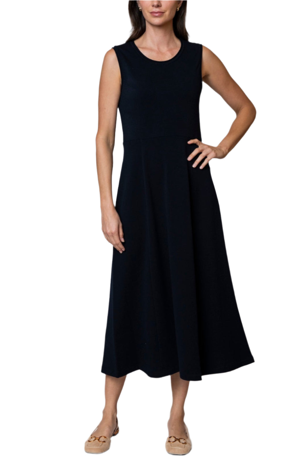 Mabel Maxi Sleeveless A-line Dress; Dark Navy – Morneault's Stackpole ...