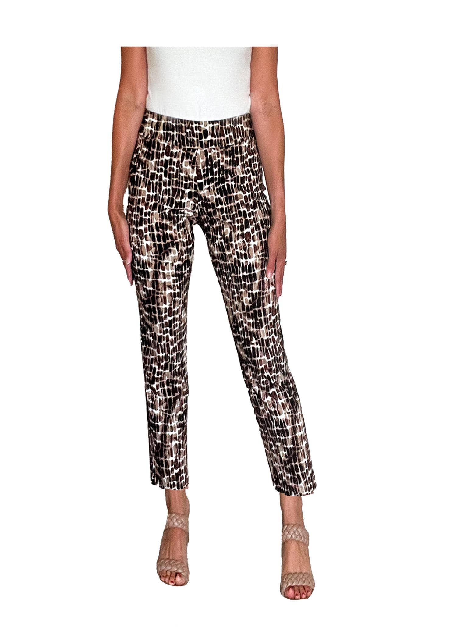 Krazy Larry P507 Pull on Pant - Brown Reptile – Morneault's Stackpole ...