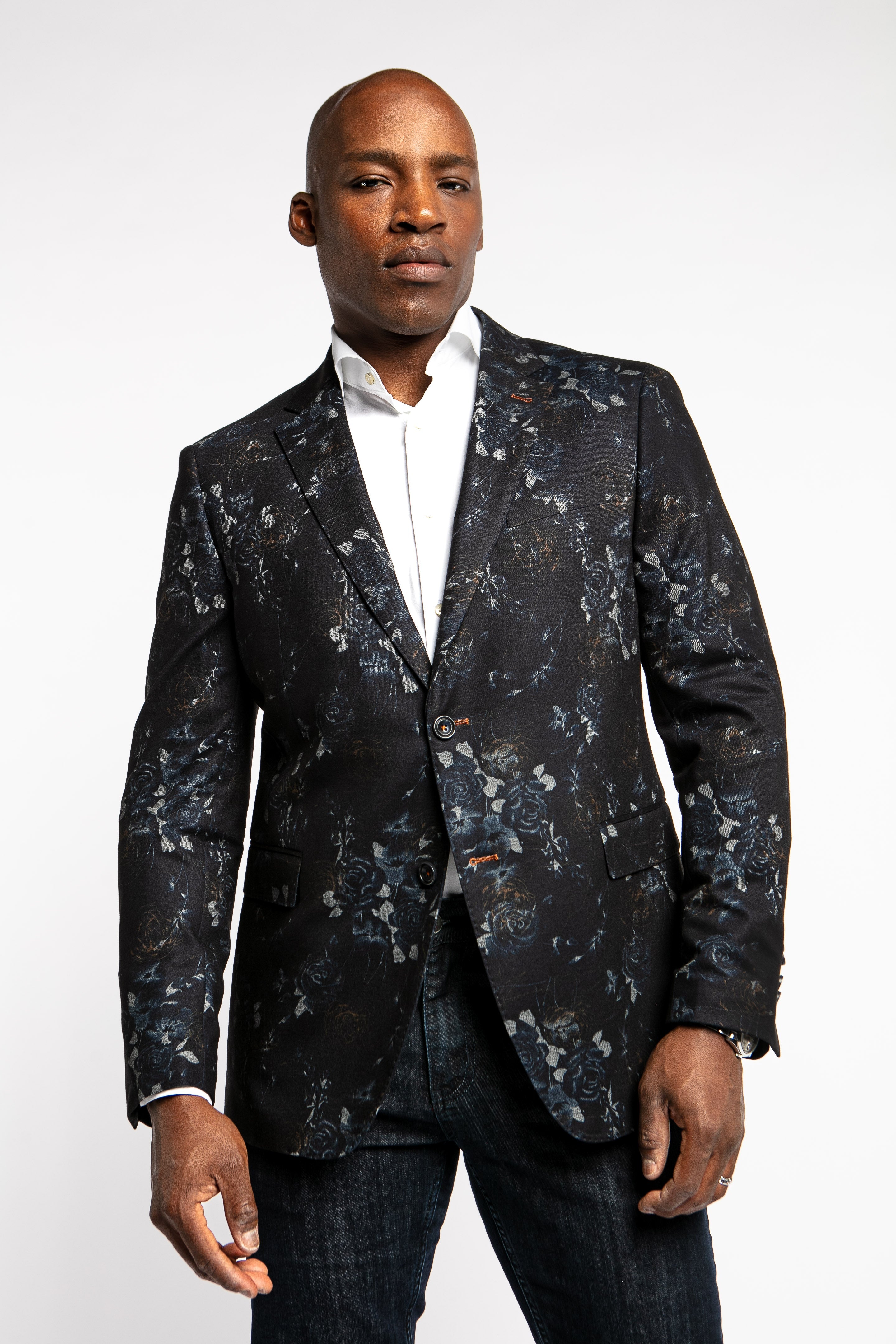 Thunder Floral Party Blazer – Morneault's Stackpole Moore Tryon
